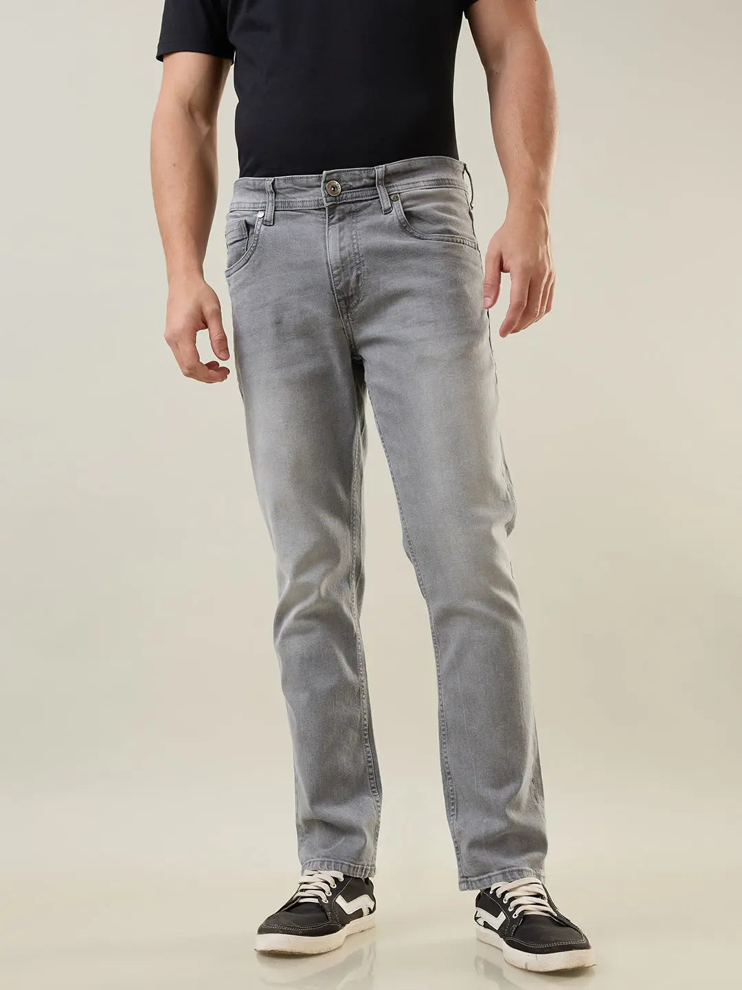 Mens Medium Cloud PARKER SLIM STRAIGHT Jeans – Tim Paris
